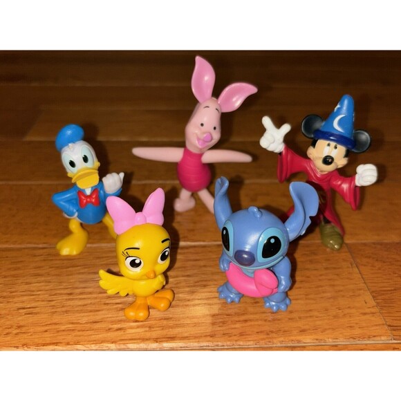 Disney | Toys | Disney Character Figures Pvc Plastic Cake Toppers ...